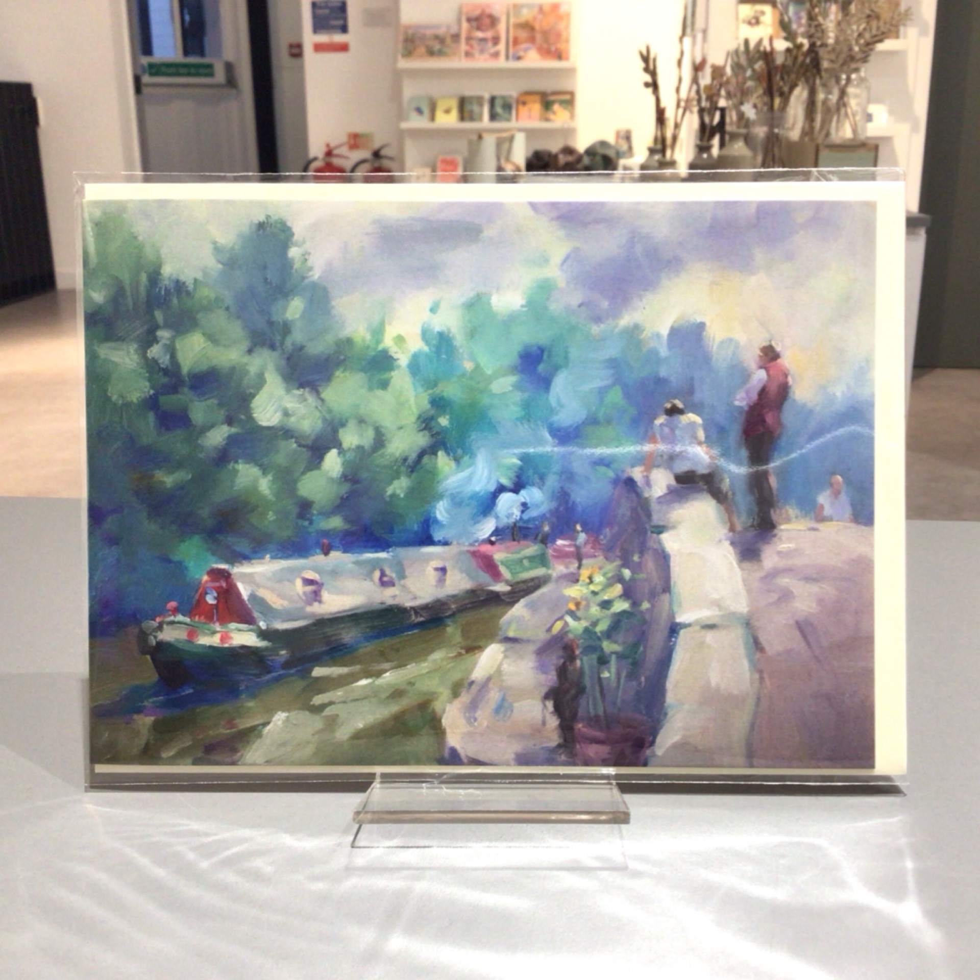 A Summer Morning at Birmingham Hawne Basin Card - RBSA